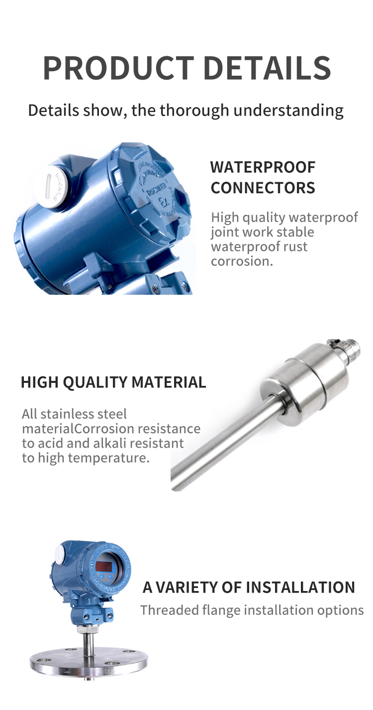 Hydrostatic Level Meter / Float Ball Liquid Level Gauge from China ...