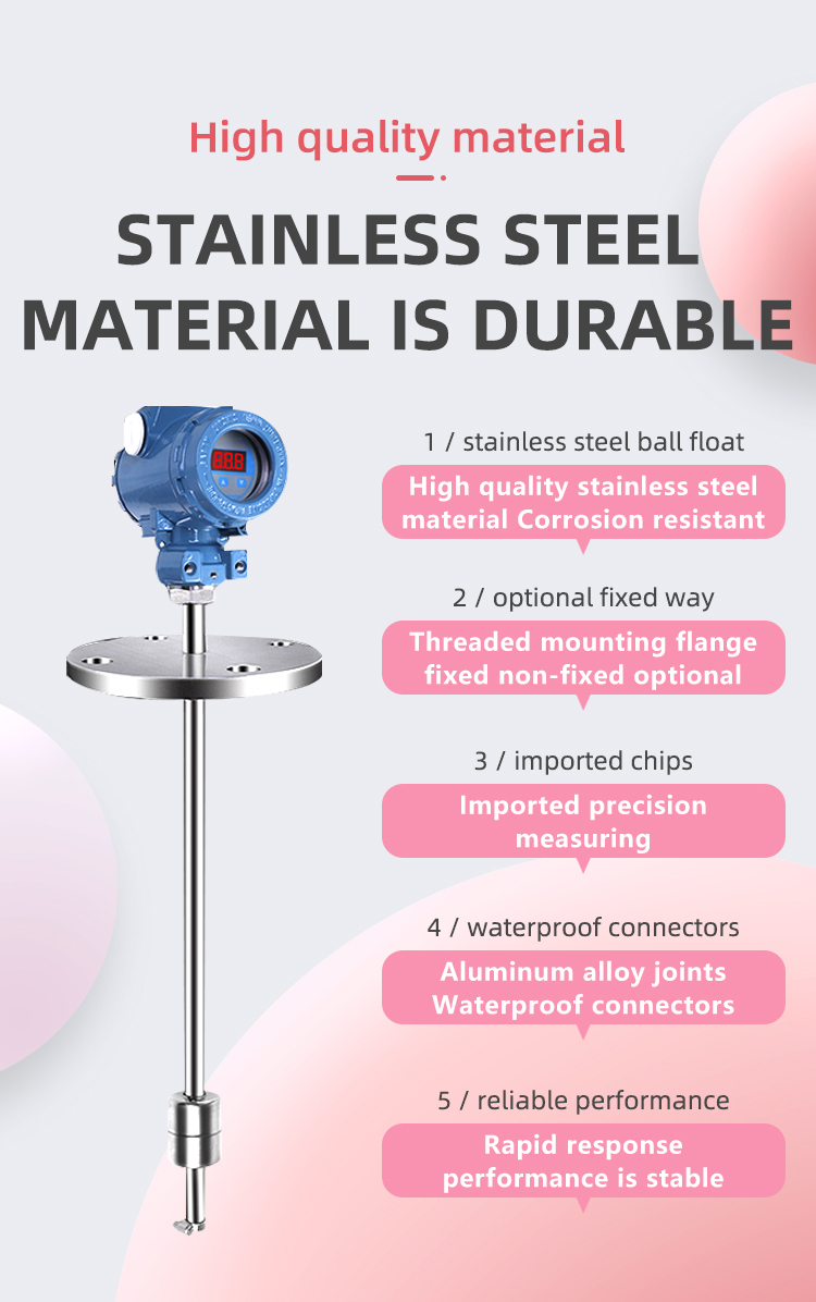 Hydrostatic Level Meter / Float Ball Liquid Level Gauge from China ...